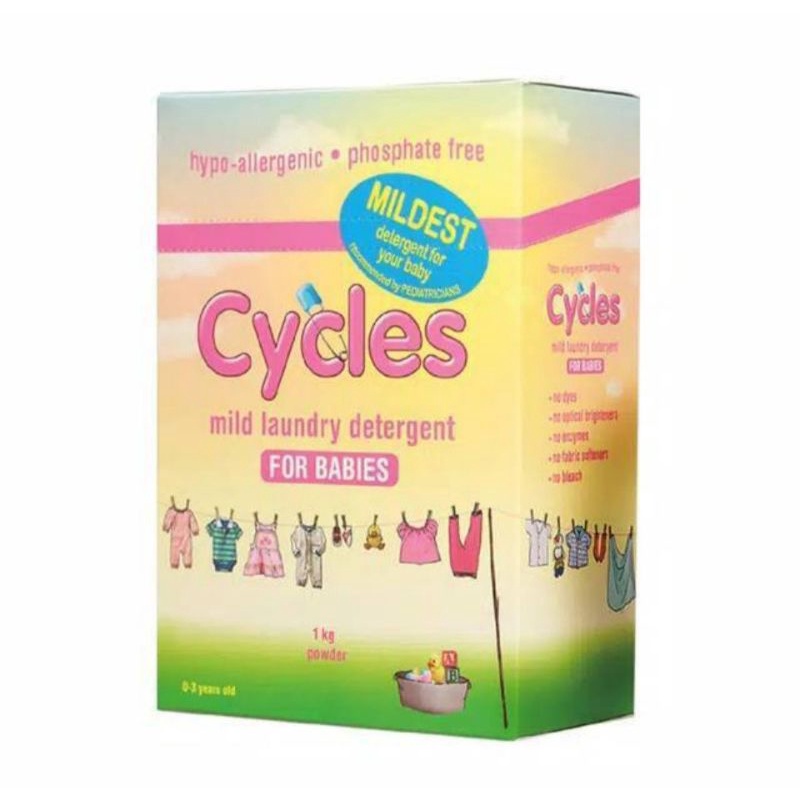 Cycles detergent 1kg | Shopee Malaysia