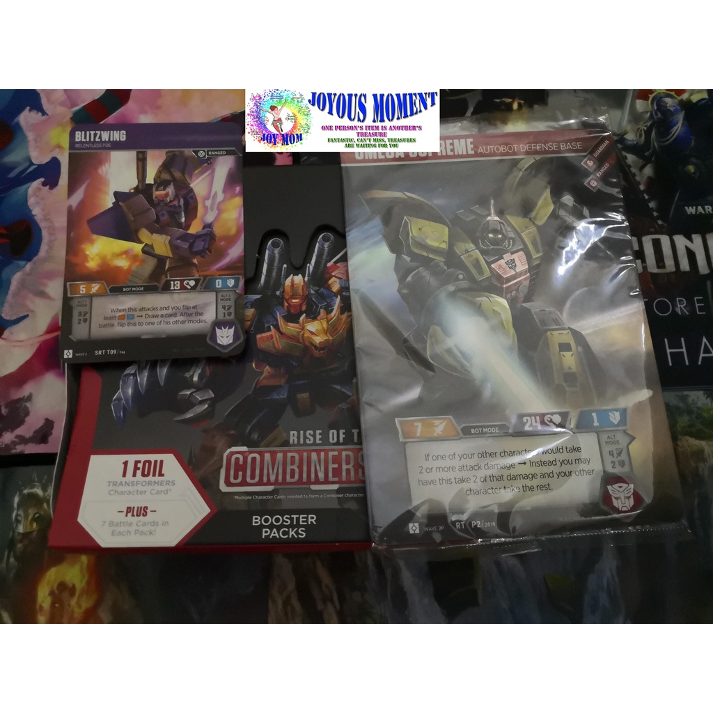 Transformers TCG: Rise of The Combiners BoosterBox | 30 BoosterPacks ...