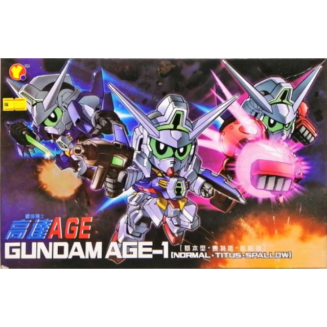 QY 369 Gundam Age-1 DIY Model Kit Gundam Type ( Normal - Titus - Spallow ) | Shopee Malaysia