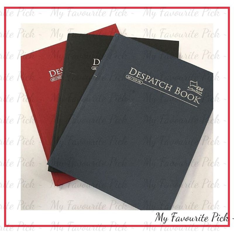 UNI F5 DESPATCH BOOK HARD COVER 200 PAGES | Shopee Malaysia