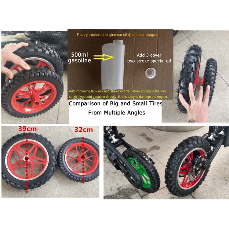 READY STOCK🔥MOTO Kids Mini Dirt Bike 2-Stroke 50cc Motorcycle ...