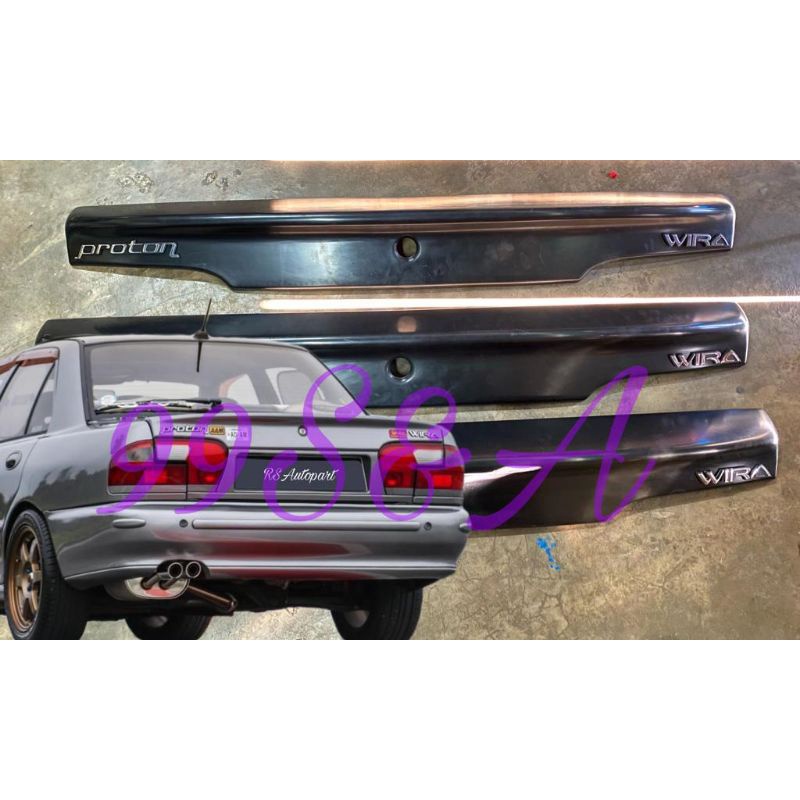 SPOILER ITIK PROTON WIRA SEDAN REAR SPOILER | Shopee Malaysia
