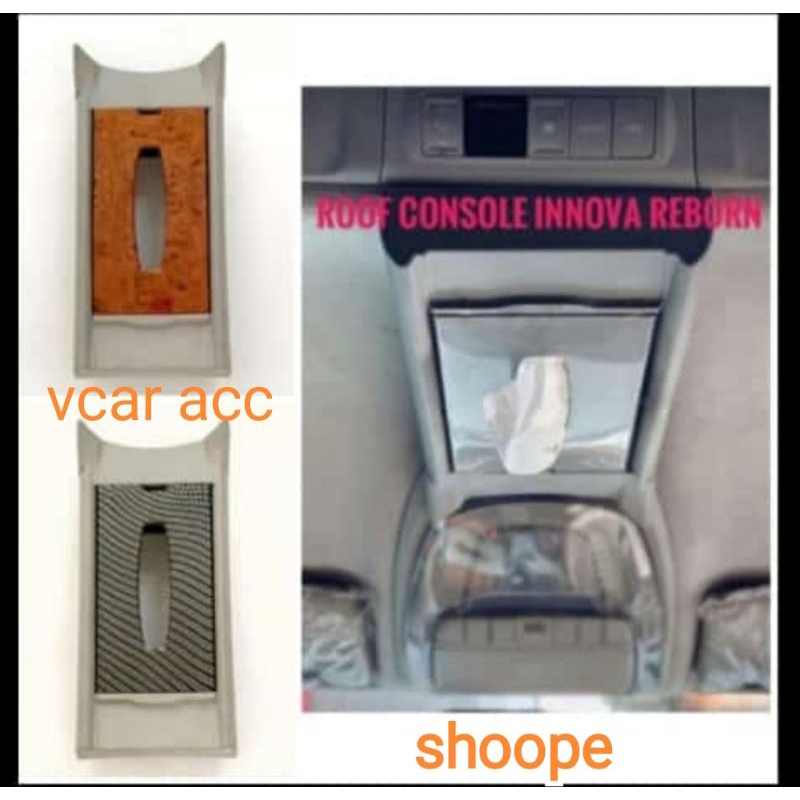 Cockpit roof console top cabin toyota innova innova reborn type v 2016 ...