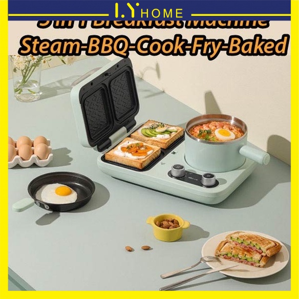 Bear 5in1 Multifunction Breakfast Maker Electric Machine Bread Steamer ...