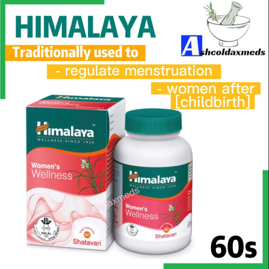 Himalaya Women's Wellness Women's Health 60'S OR 60'S X 2 | Shopee Malaysia