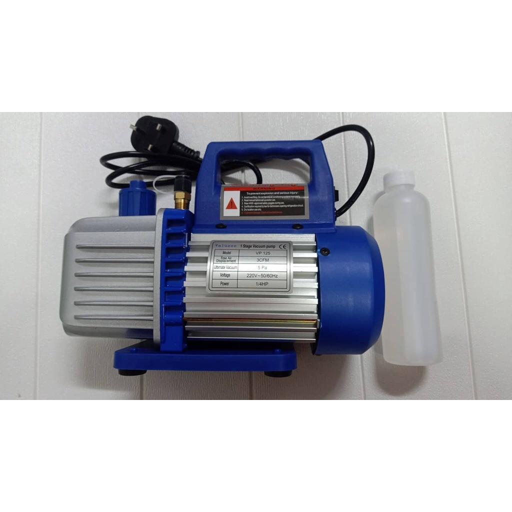 WK-125 VP-115 VP-125 RS-1 Compressor gas vacuum / Hose pipe cleaner air DSZH SINGLE STAGE VACUUM ...