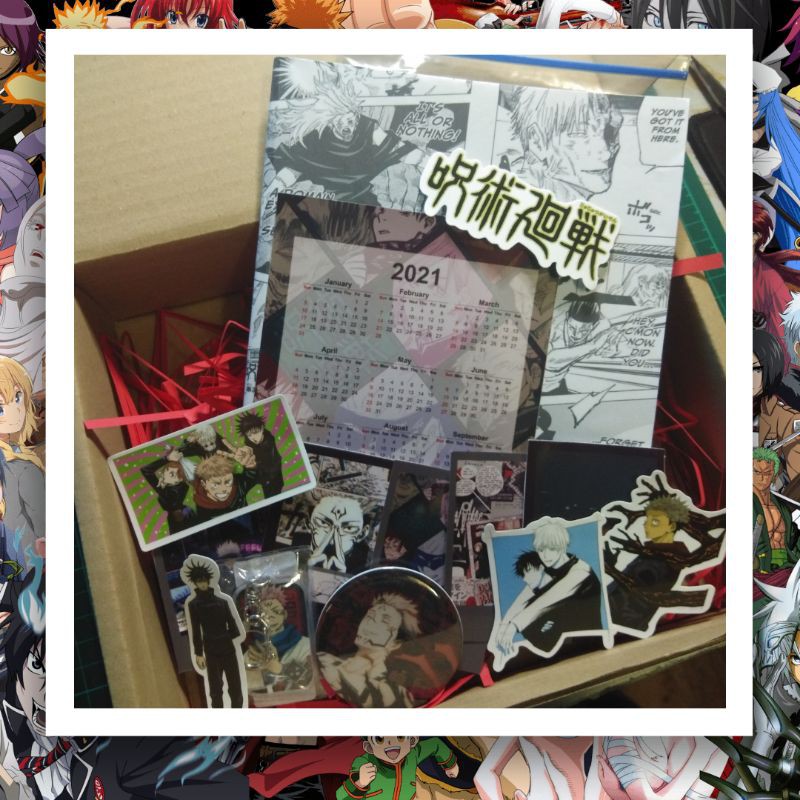 Anime / Manga Gift Box Deals (Haikyuu/Kimetsu No Yaiba/AOT/BNHA/JJK/One ...