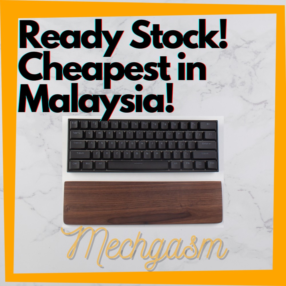Keyboard Wrist Rest Ergonomic Solid Wood Arm Rest Palm Rest Wooden ...