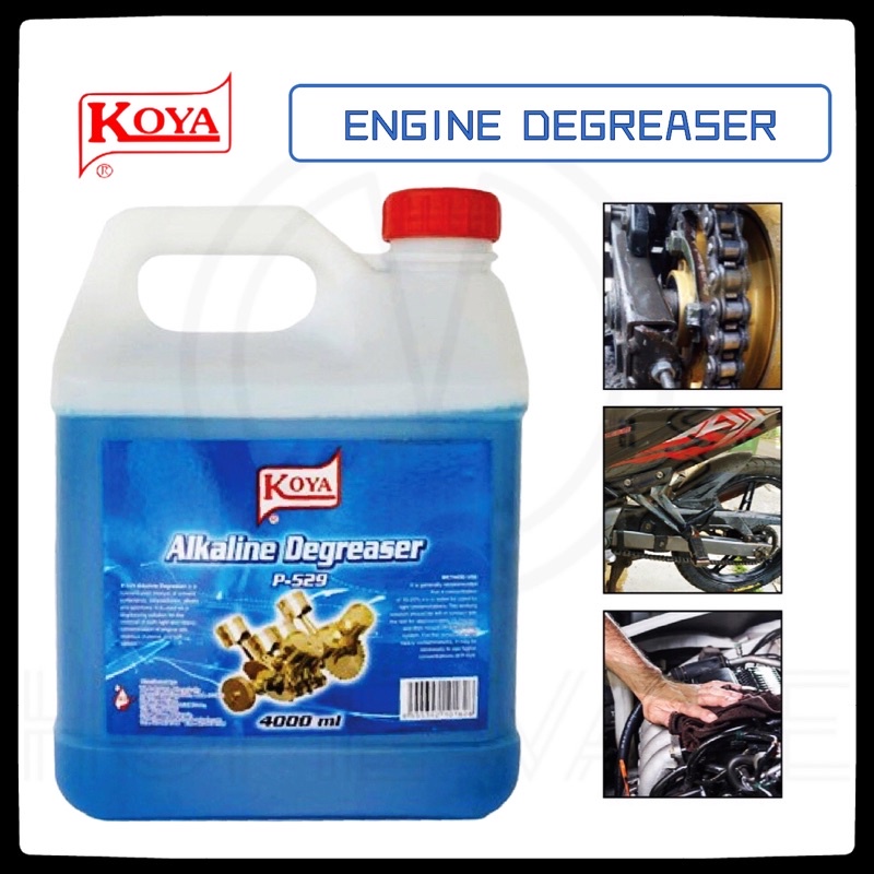 Engine degreaser alkaline KOYA P-529 4000ml / Alkalins Degreaser ...