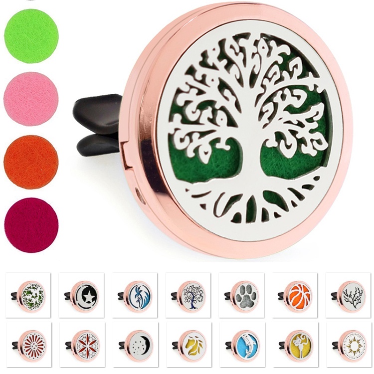 Free 10 Pads Thicker 30MM Air Freshener Outlet Car Perfume Vent Outlet ...