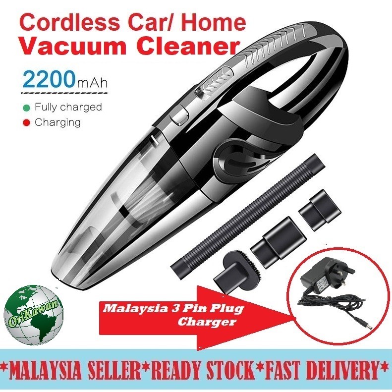 Cordless Car/ Home Vacuum Cleaner Rechargeable Cordless Wireless Vacuum ...