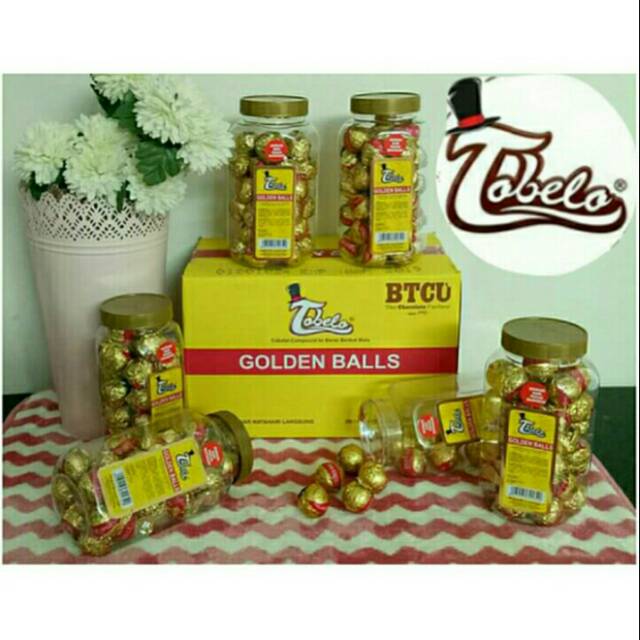 Golden Balls Tobelo Chocolate / Delicious Chrysanthemum Chocolate ...