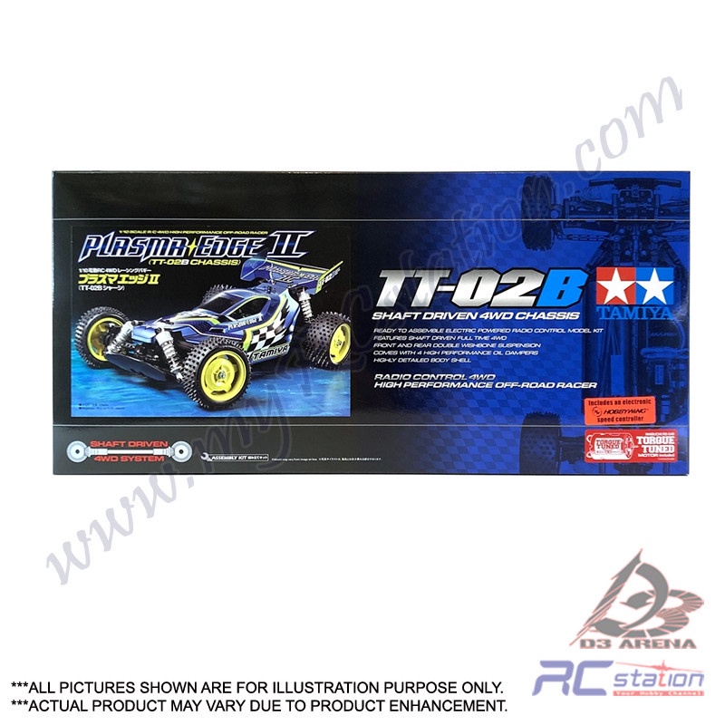 Tamiya TT02B #58630 - 1/10 RC PLASMA EDGE II (Tt-02B) [58630] | Shopee Malaysia