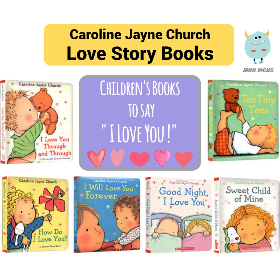Good Night Love Story Books Caroline Jayne Church I Love You Through ...