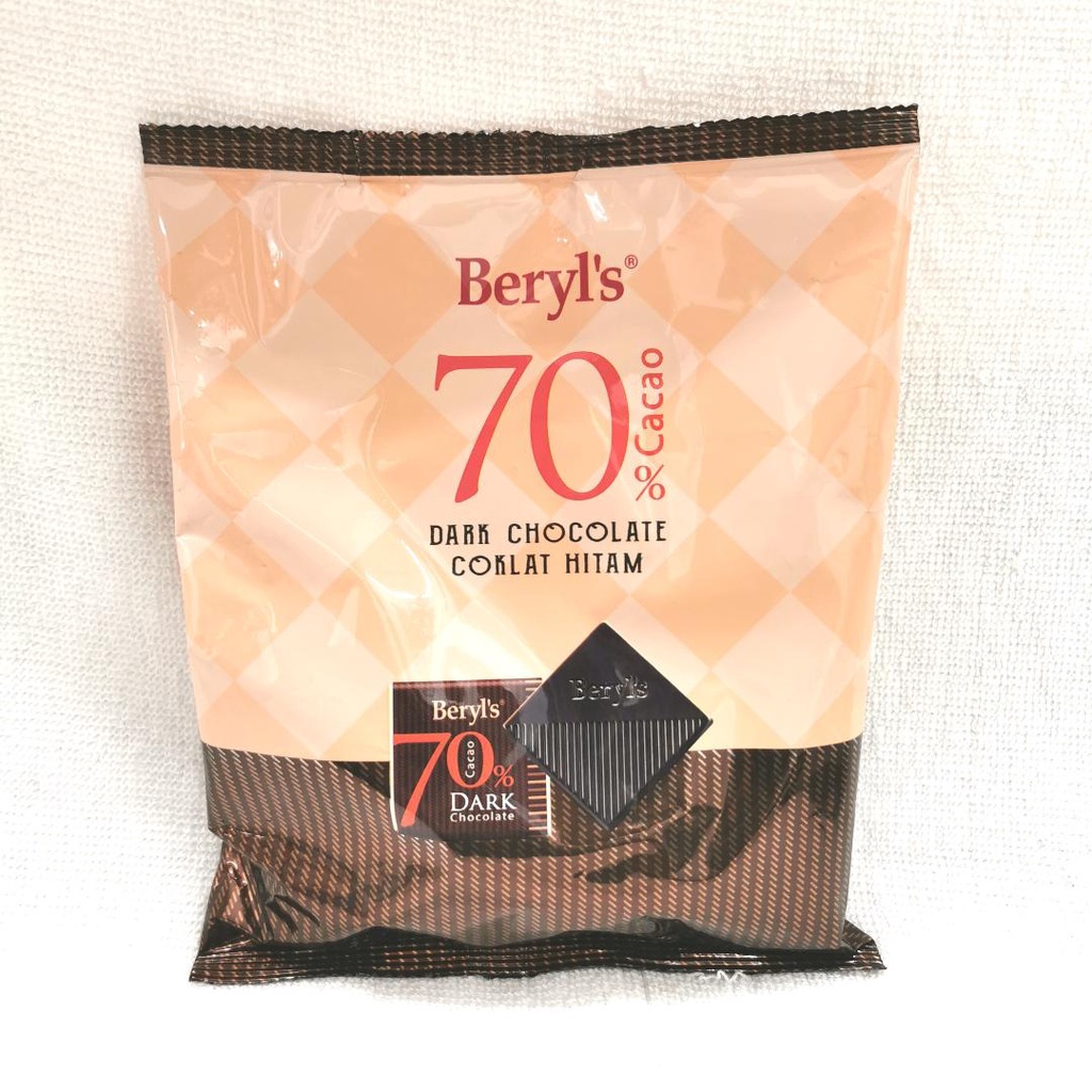 Beryl's 70% 80% 54% Cacao Dark Chocolate Share Bag 250G // COKLAT HITAM ...