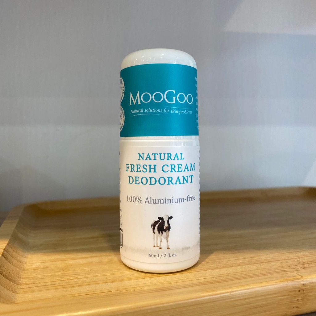 MooGoo Fresh Cream Deodorant 60ml Exp02/25 | Shopee Malaysia
