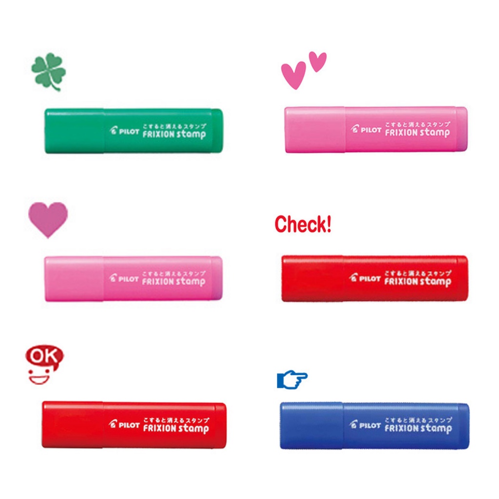 Pilot FriXion Erasable Stamp Erasable Patterned Stamp | Shopee Malaysia
