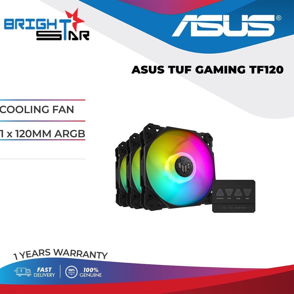 ASUS TUF GAMING TF120 120MM COOLING FAN | Shopee Malaysia
