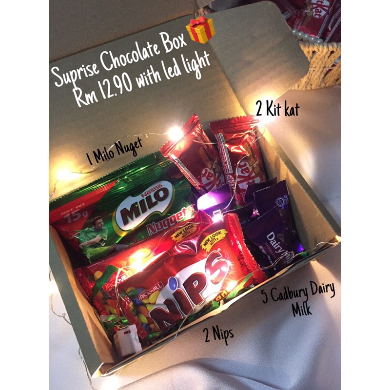 SUPRISE BOX CHOCOLATE 🎁 ️ Fast delivery 🚚 | Shopee Malaysia