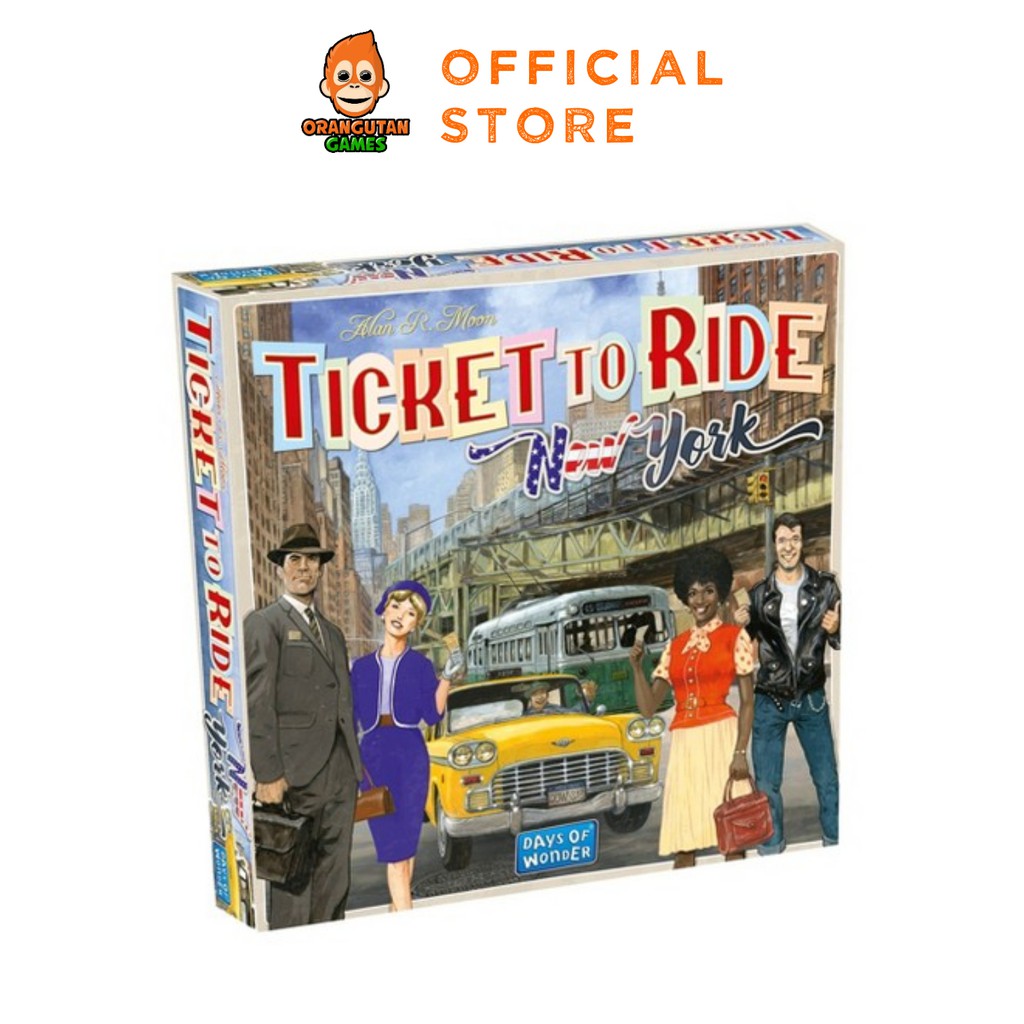 Ticket to Ride: New York | Shopee Malaysia