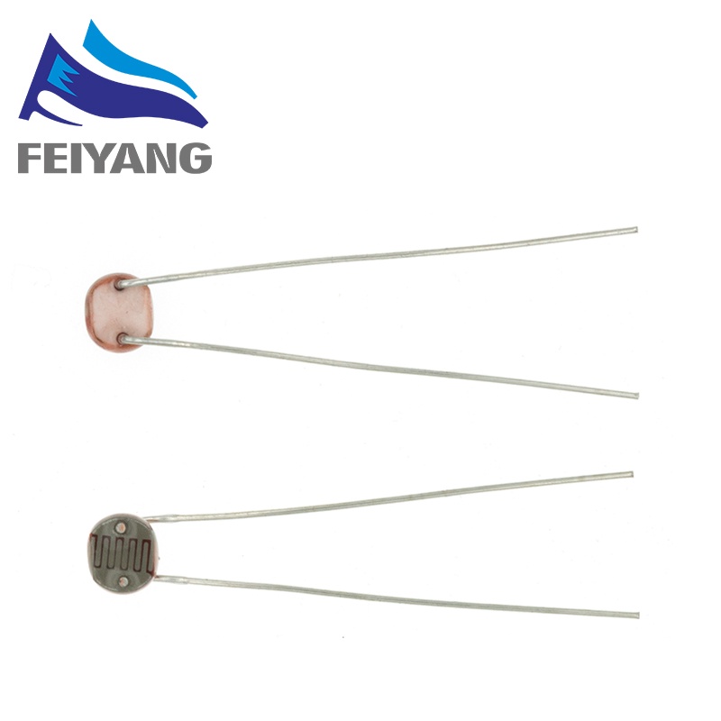 20PCS LDR Photo Light Sensitive Resistor Photoelectric Photoresistor ...