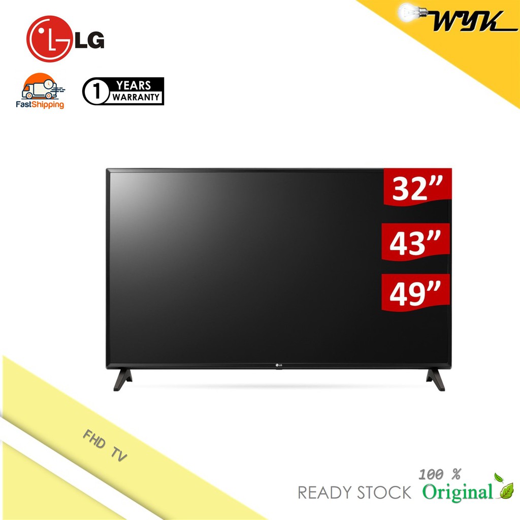LG 32" LJ50 Series HD TV 32LM550BPTA /43" LJ55 Series FHD TV | Shopee ...