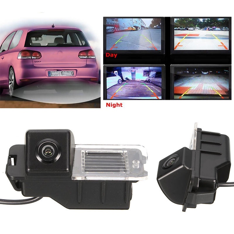 Waterproof Rear View Reverse Night Vision Camera For VW Golf MK6 GTI ...