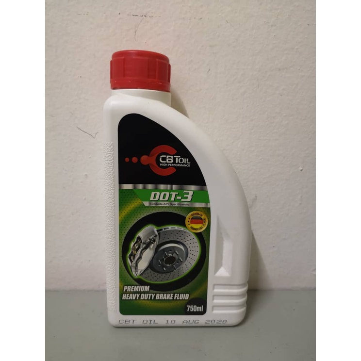 CBT OIL - DOT3 750ml Brake Fluid Brake Oil DOT-3 Minyak Brek - 750ml ...