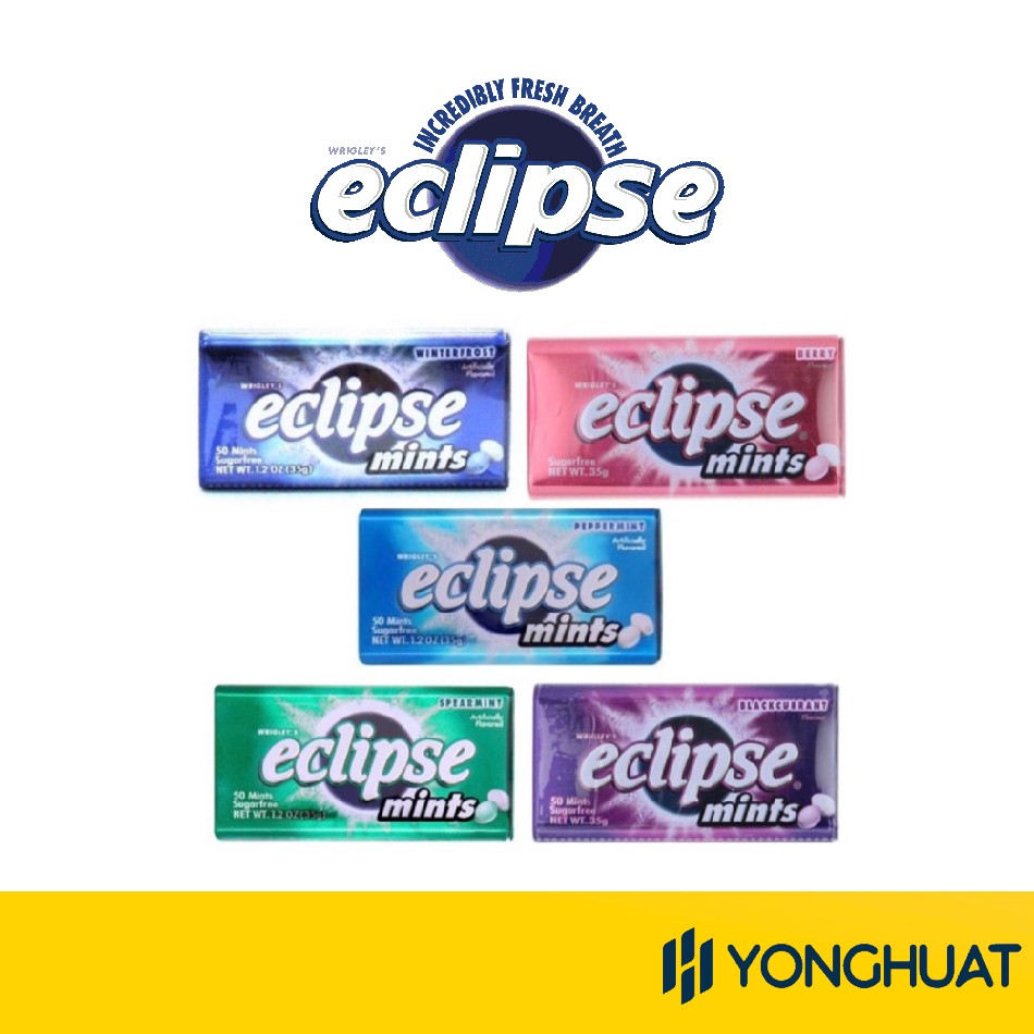 Wrigley’s Eclipse Mints 35g | Shopee Malaysia