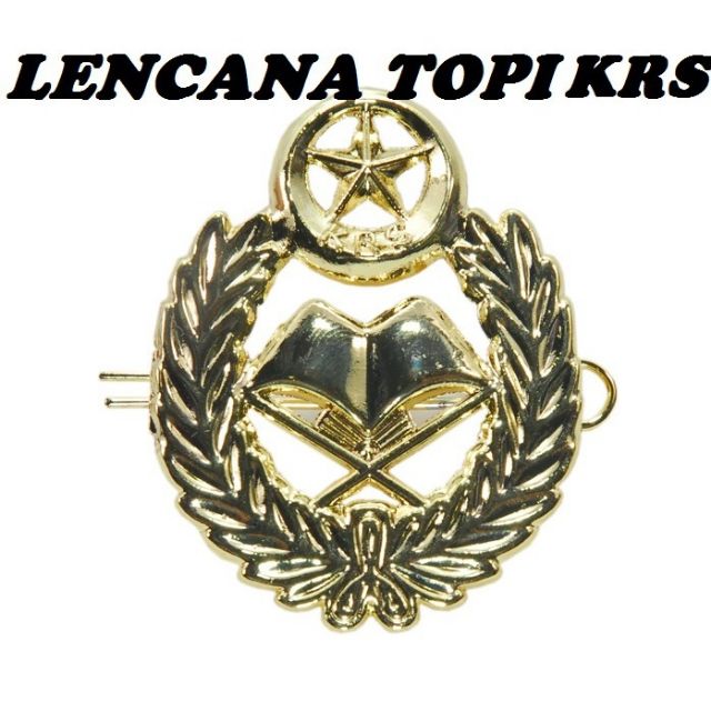 Lencana Topi Kadet Remaja Sekolah (KRS / TKRS) | Shopee Malaysia