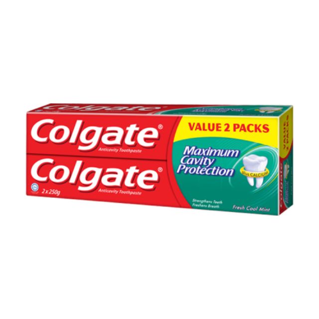 Colgate Fresh Cool Mint 225g X 2 HTM Pharmacy | Shopee Malaysia