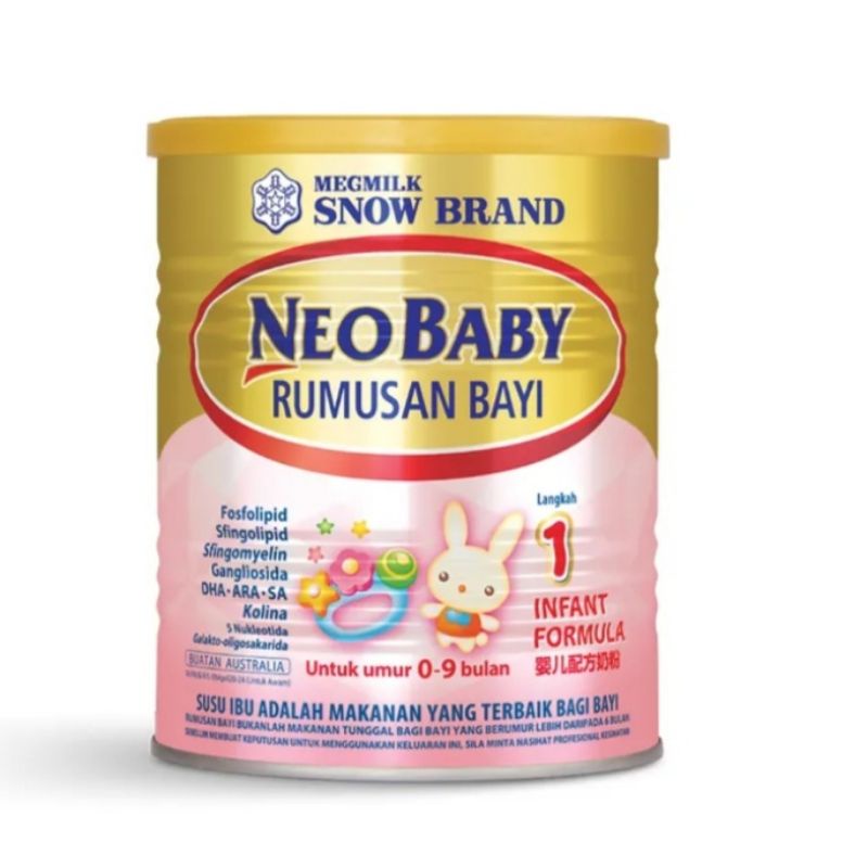 SNOW BRAND NEO BABY infant milk STEP 1 LANGKAH 1 FOR 0-9MONTH OLD BABY INFANT FORMULA SUSU ...