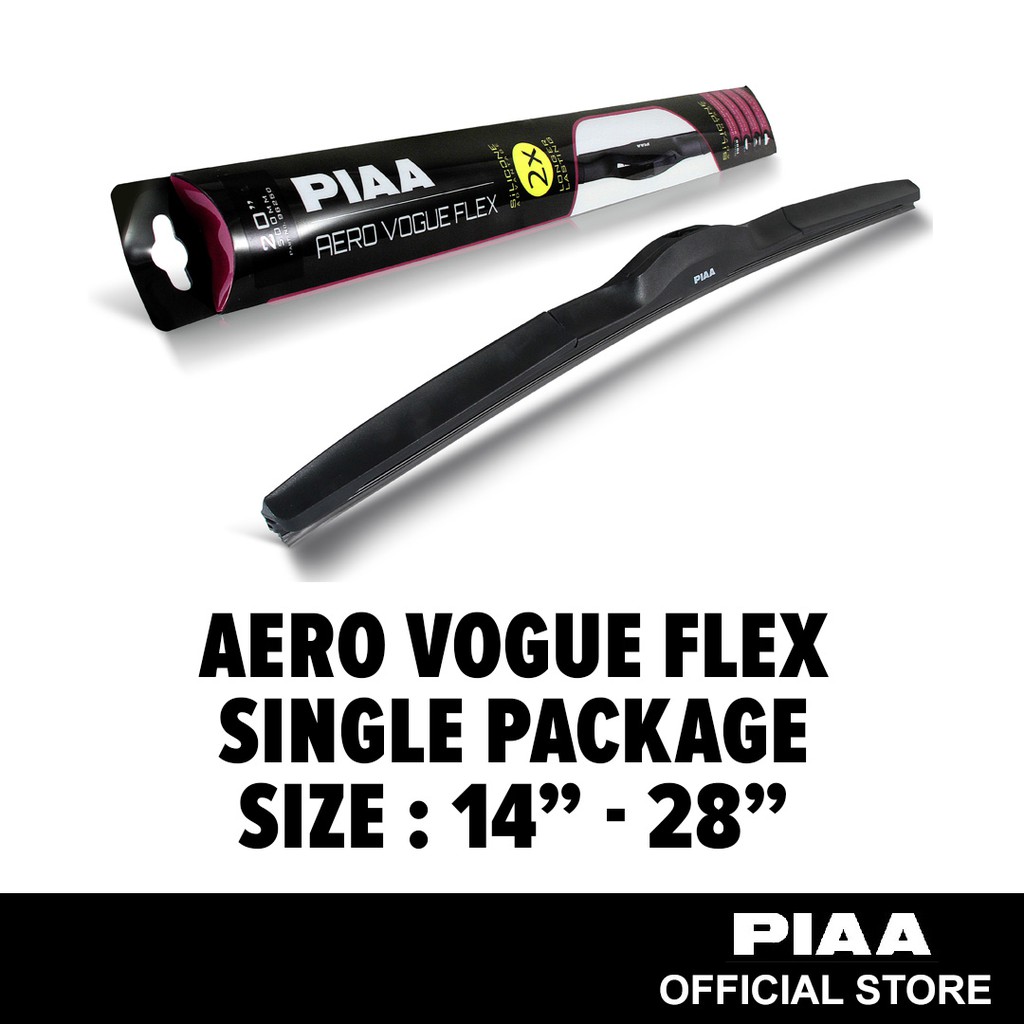 PIAA Aero Vogue FLEX Super Silicone Wiper (Single : 14" ~ 28") | Shopee Malaysia