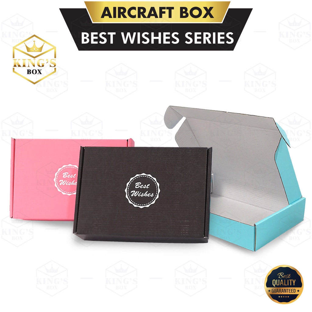 Best Wishes Colour Gift Box Craft Paper Box Pizza Box Carton Box Kotak ...