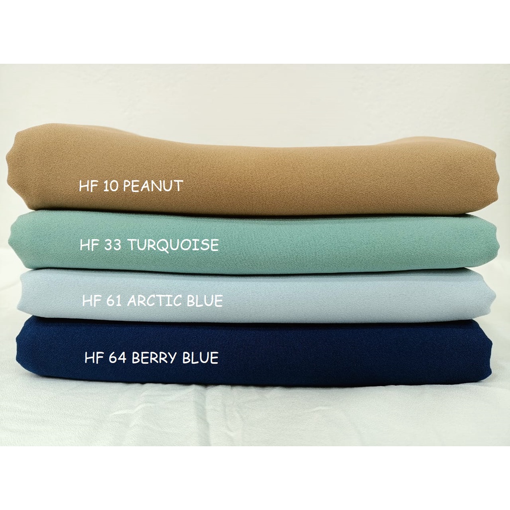 COMO CREPE HEAVY PREMIUM KAIN PASANG 60'/0.5METER | Shopee Malaysia