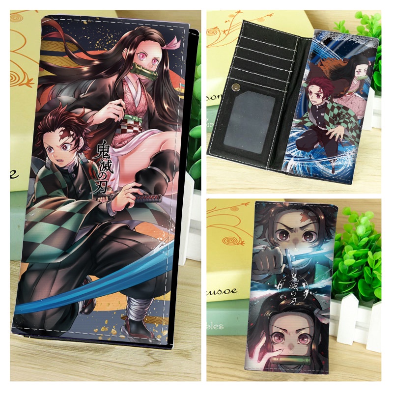 Anime One Piece Monkey D Luffy Bifold PU Long Wallet Ace Zoro Hand Coin ...