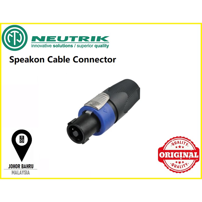 Original NEUTRIK Speakon Cable Connector (1PCS) | Shopee Malaysia