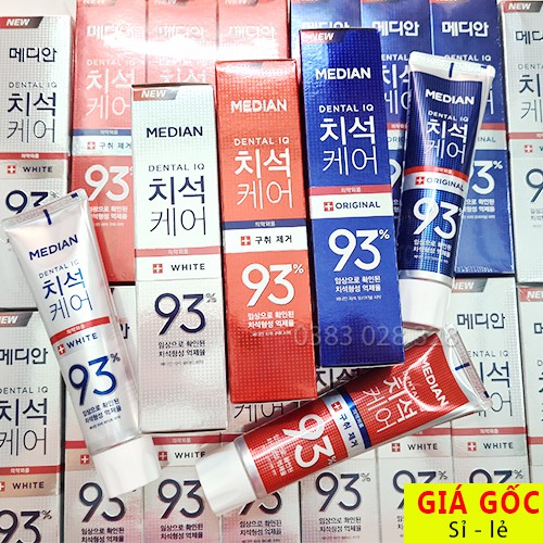 [New Model] Genuine Median Dental IQ 93% Korean Toothpaste 120gr ...