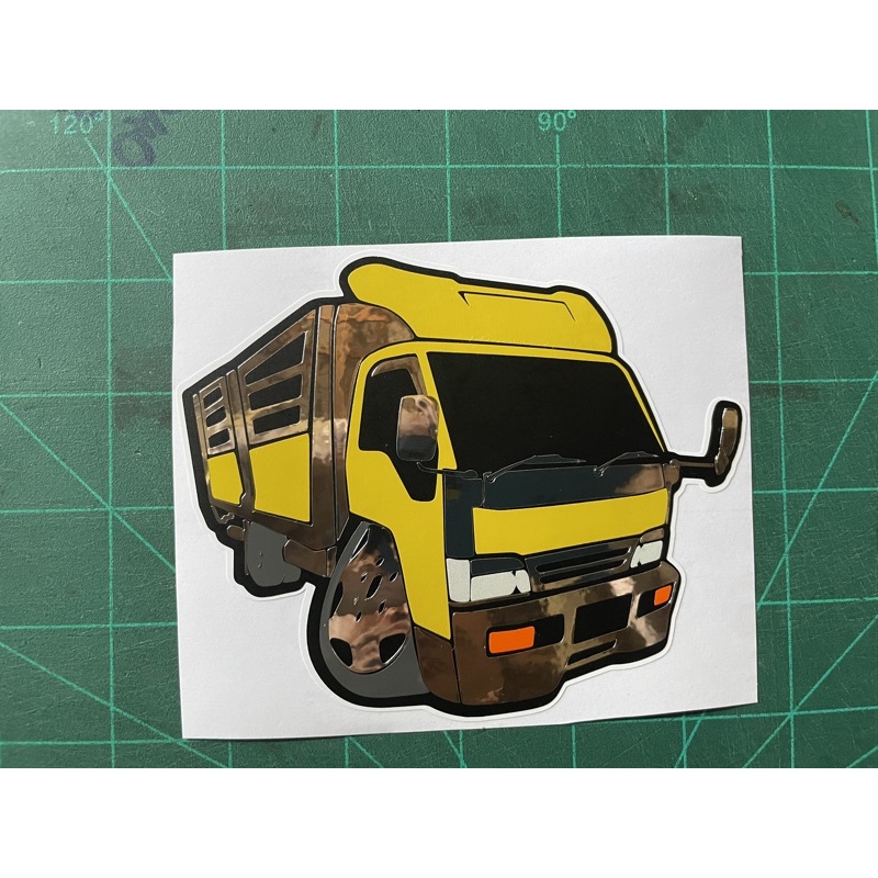 Sticker Lori isuzu NPR (cutting stickers) | Shopee Malaysia