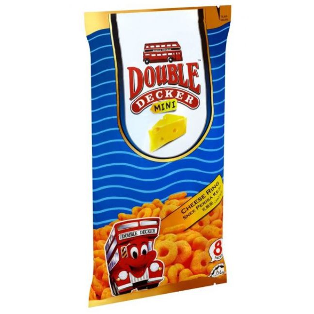 Mini Double Decker snack 10+1 packs (Chicken 10g / Prawn 15g / Cheese ...