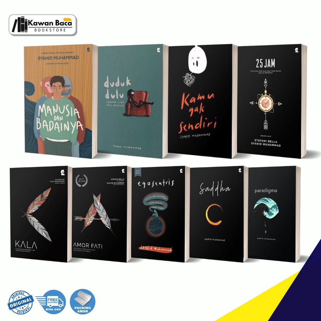 Man and His Storm - Syahid Muhammad Novel Collection (Sitting First ...