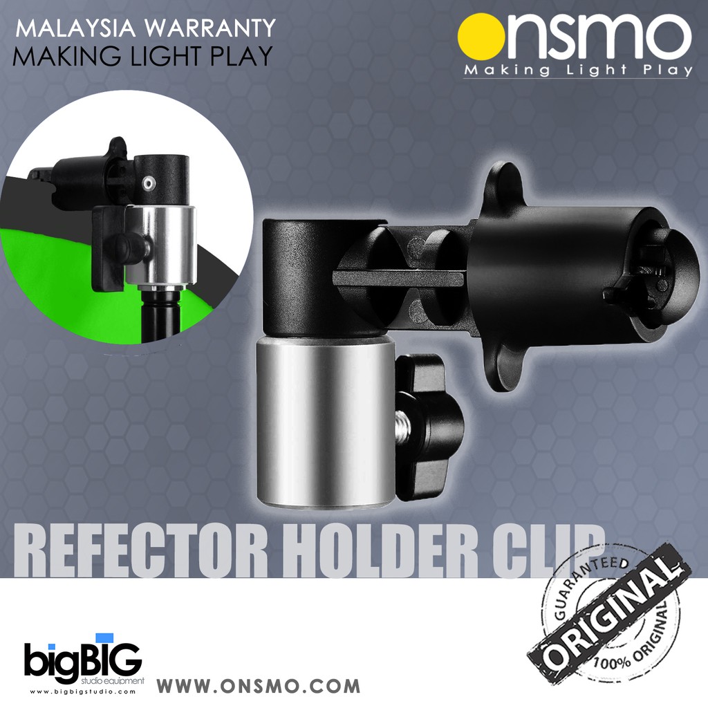 Onsmo Backdrop Reflector Clip Reflector Holder for Green Screen and ...