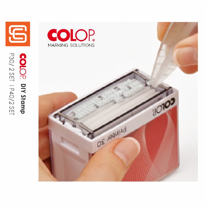 DIY STAMP SET - COLOP P30/2 SET I P40/2 SET | Shopee Malaysia