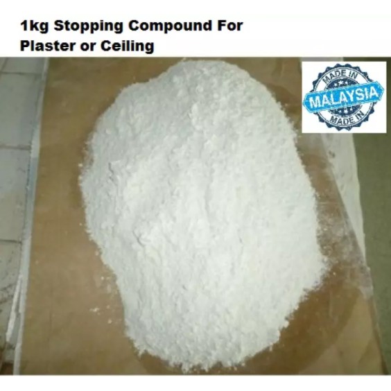 ASG CEMENT STOPPING COMPOUND 1KG / SIMEN PLASTER CEILING 1KG | Shopee ...