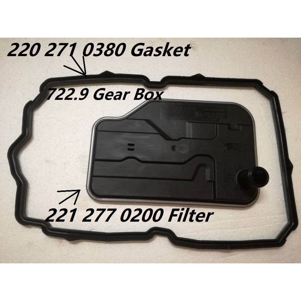 Mercedes W204 W205 W212 W207 Original 722.9 GearBox Oil Pan Gasket and ...