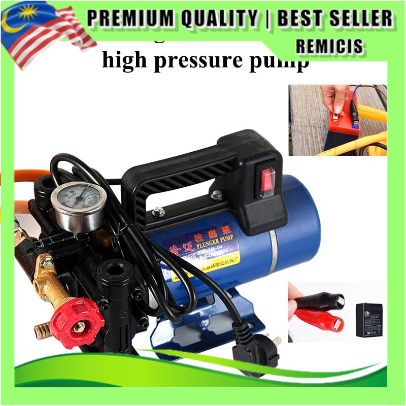 200W Electric Double Cylinder Pump for Agriculture, Garden and Car Wash ...