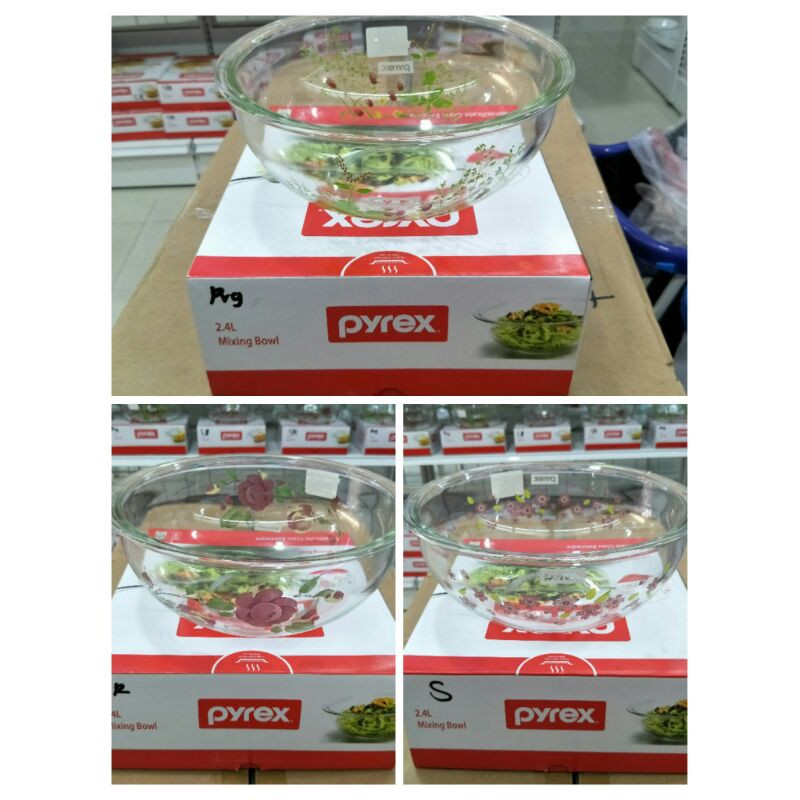 Pyrex Mixing Bowl 2.4 Liter | Shopee Malaysia