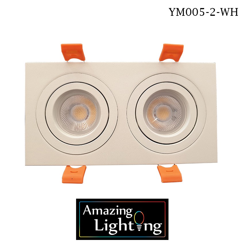 YET Ceiling Lighting Spot EyeBall Black White Casing Type Lampu Siling ...