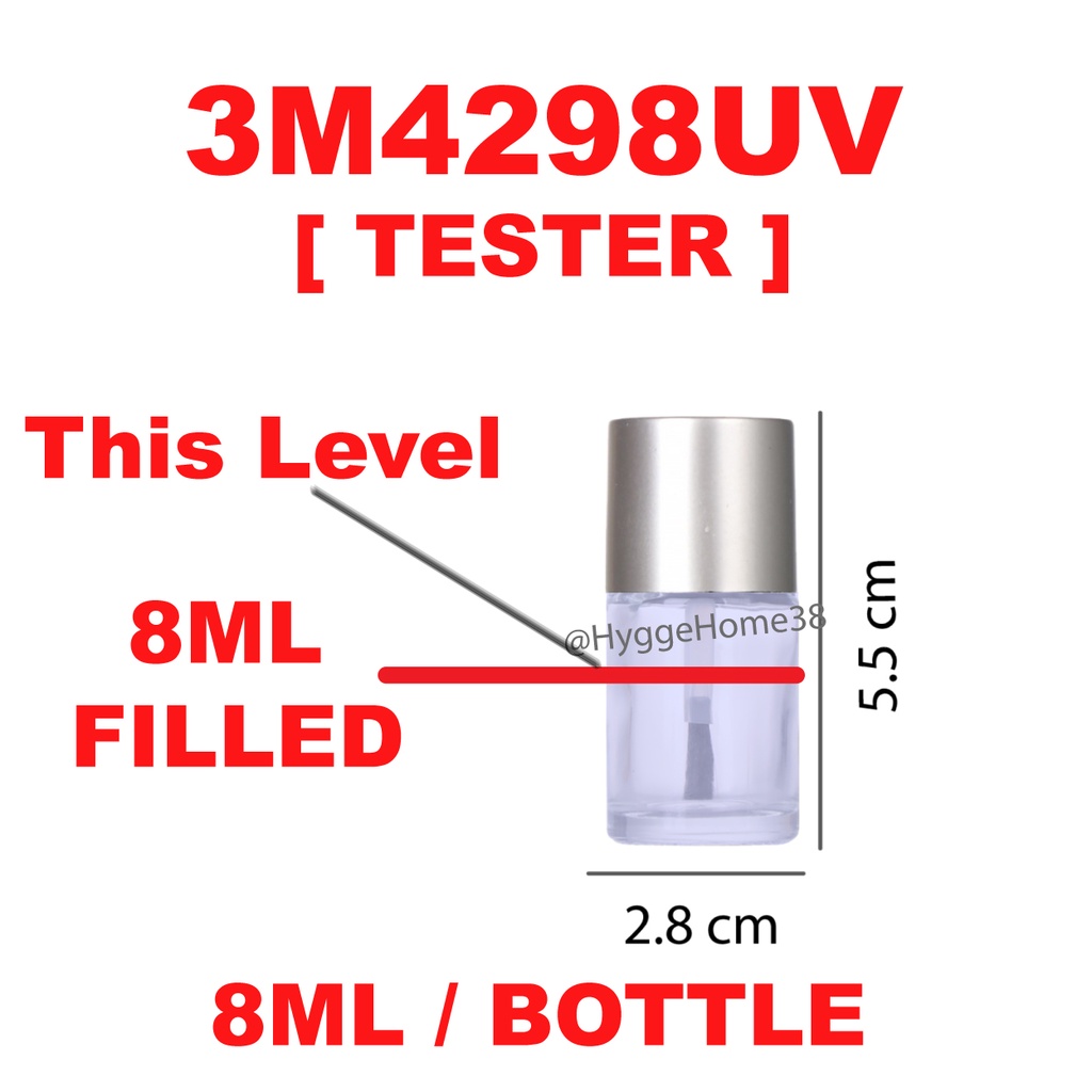 [10ML] 3M 4298UV Primer Purple Liquid Double Sided Tape 94 Promoter ...