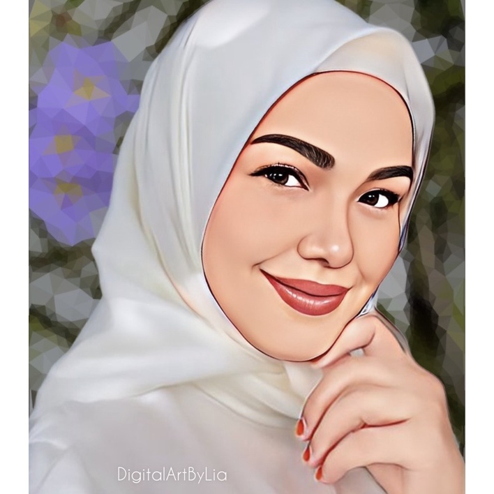 Digital Art By Lia ( For SOCMED Profile ) | Shopee Malaysia